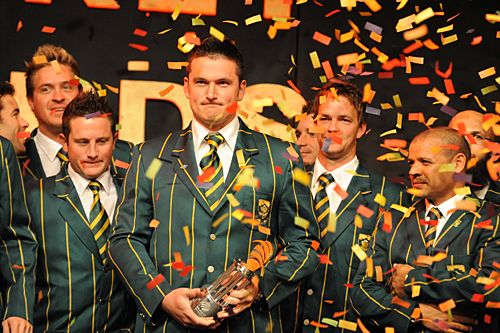 South African players in attendance at the 2009 SA Cricket Awards ...