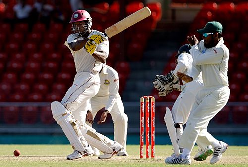 David Bernard en route to his fifty | ESPNcricinfo.com