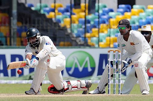 Mohammad Yousuf looks to sweep | ESPNcricinfo.com