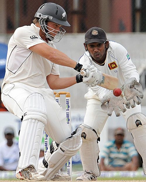 Daniel Flynn cuts the spinners during his half-century | ESPNcricinfo.com