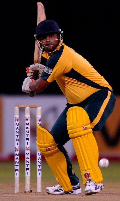 Gaurav Dhiman gets in position to play a shot | ESPNcricinfo.com