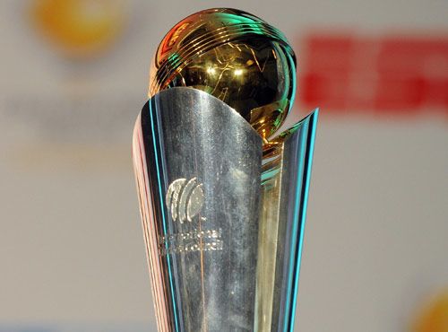 A replica of the Champions Trophy | ESPNcricinfo.com
