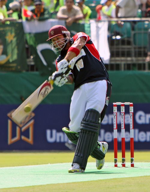 Peter Trego scored 65* in England's total of 94-4 against Sri Lanka ...