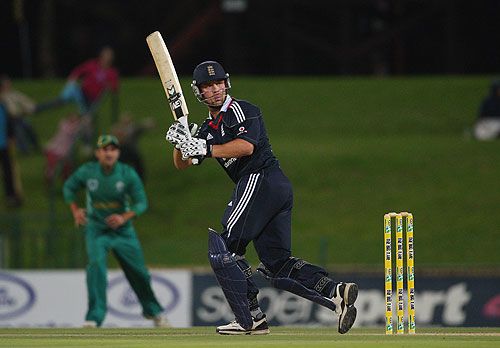 Jonathan Trott impressed once again with a fluent half-century ...