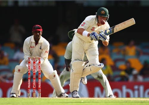 Marcus North chips down the ground | ESPNcricinfo.com