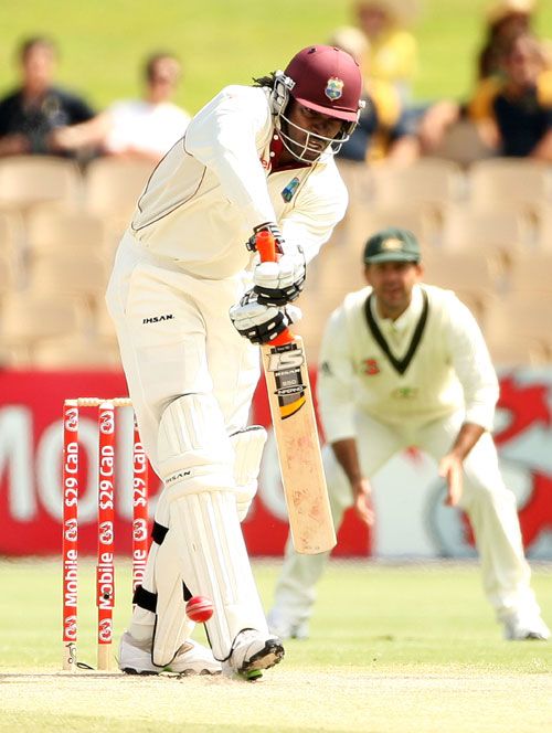 Chris Gayle on his way to a half-century | ESPNcricinfo.com