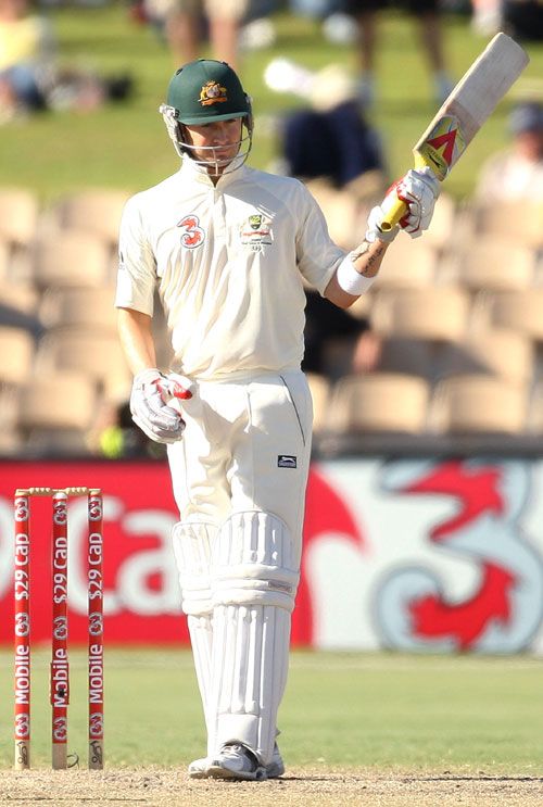 Michael Clarke's half-century helped earn a draw | ESPNcricinfo.com