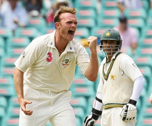 Doug Bollinger is pumped after a wicket | ESPNcricinfo.com