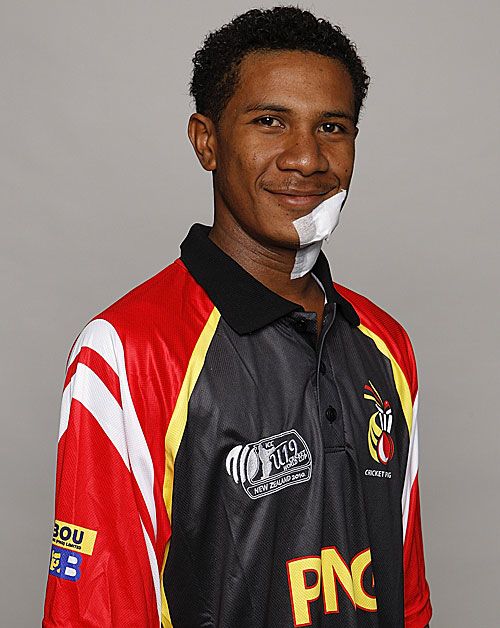 Charles Amini, player portrait | ESPNcricinfo.com