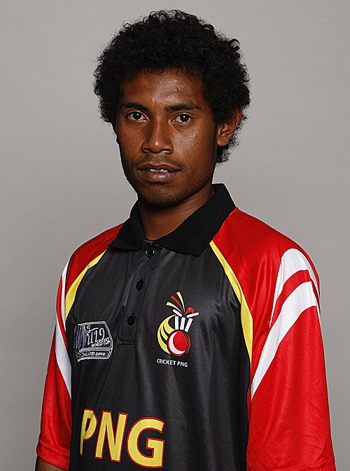 John Reva, player portrait | ESPNcricinfo.com
