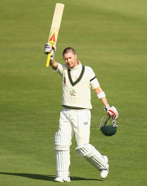 Michael Clarke brings up his first hundred of the summer | ESPNcricinfo.com