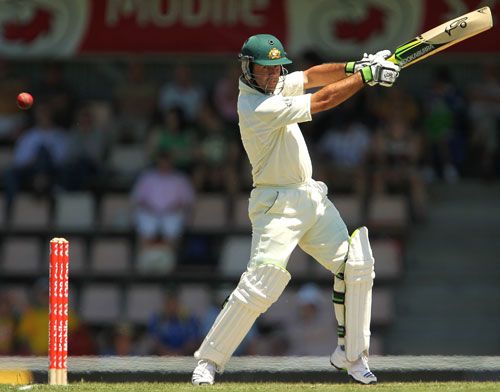 Ricky Ponting cuts on the way to a double-century | ESPNcricinfo.com