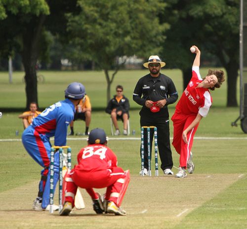 Alex Smith bowling against Afghanistan U19 | ESPNcricinfo.com