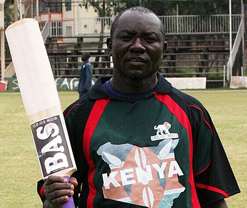 Steve Tikolo celebrates his half-century | ESPNcricinfo.com