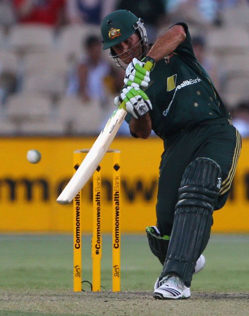 Ricky Ponting shows his power during his unbeaten 57 | ESPNcricinfo.com