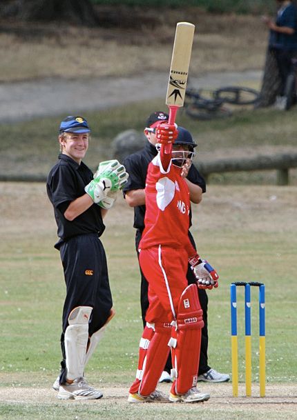 Hong Kong Under-19's Shakeel Haq acknowledges reaching his half-century ...