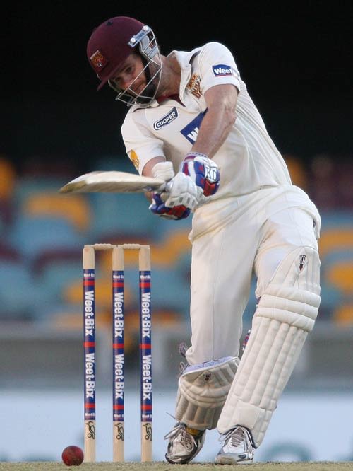 Chris Swan drives | ESPNcricinfo.com