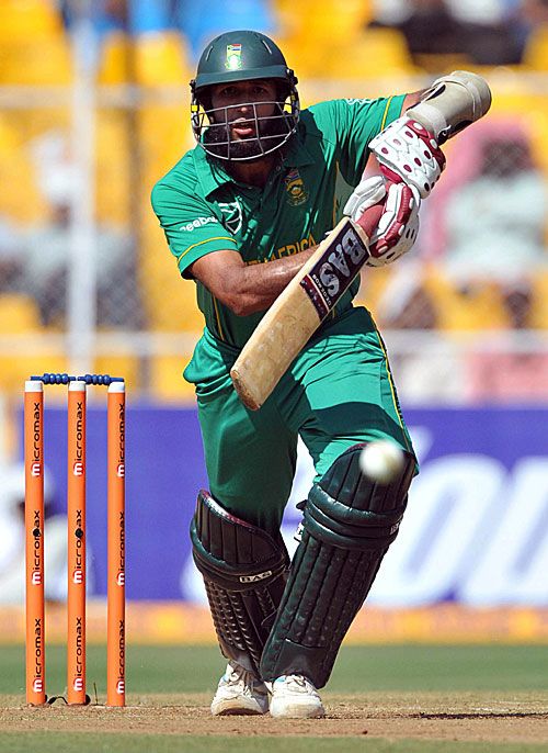 Hashim Amla punches one through the off side | ESPNcricinfo.com
