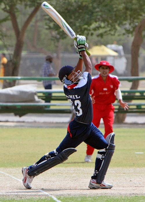 Nepal's Anil Mandal hit a fine 72 against Hong Kong | ESPNcricinfo.com