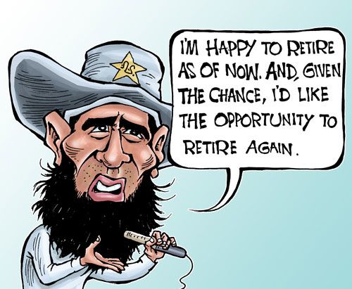 Cartoon: Retire and repeat | ESPNcricinfo.com
