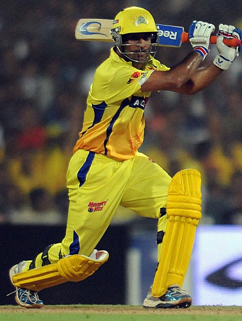 MS Dhoni drills one through the off side | ESPNcricinfo.com