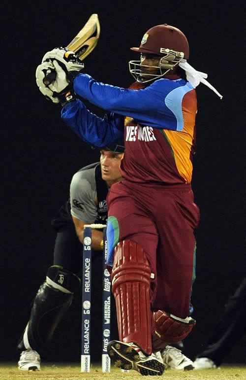Chris Gayle goes for a pull | ESPNcricinfo.com