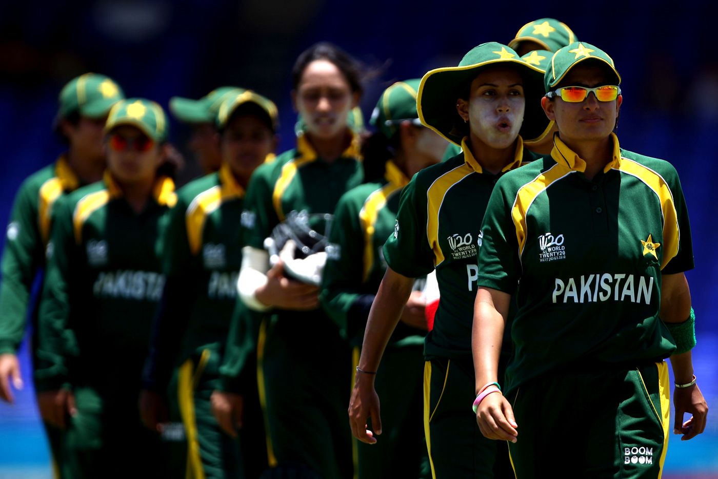 Sana Mir leads her team off the field | ESPNcricinfo.com