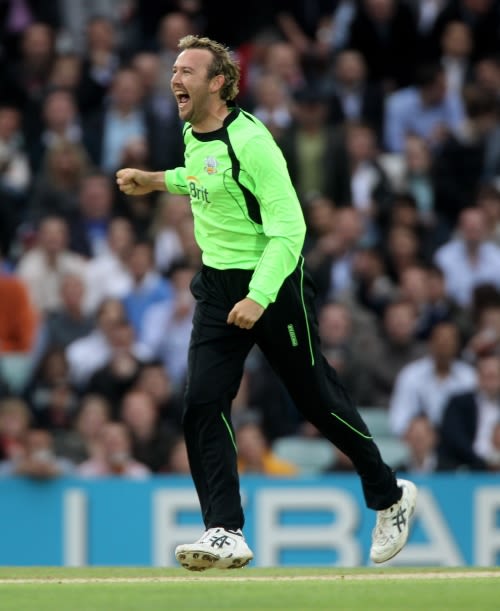 Chris Schofield picked up two wickets as ball dominated bat at The Oval ...