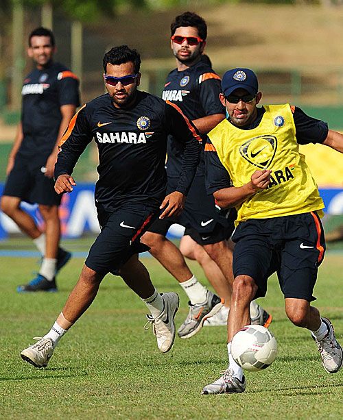 Footy fever grips the Indian players | ESPNcricinfo.com