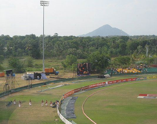 A view of the hills around the Dambulla ground | ESPNcricinfo.com