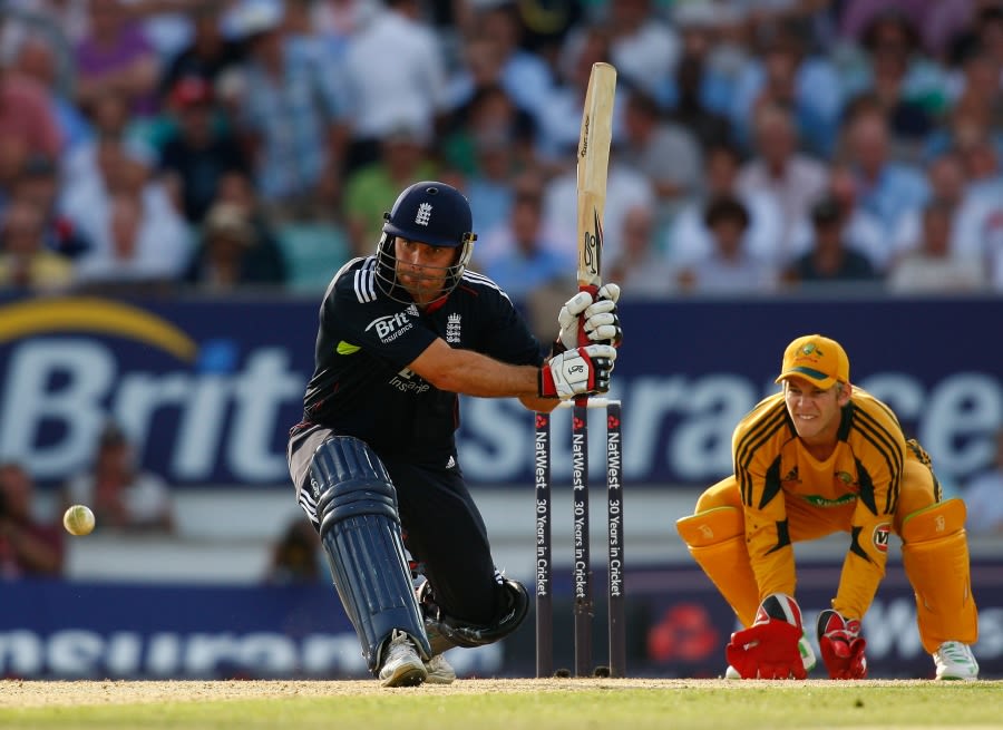 Michael Yardy played positively for his first international fifty ...