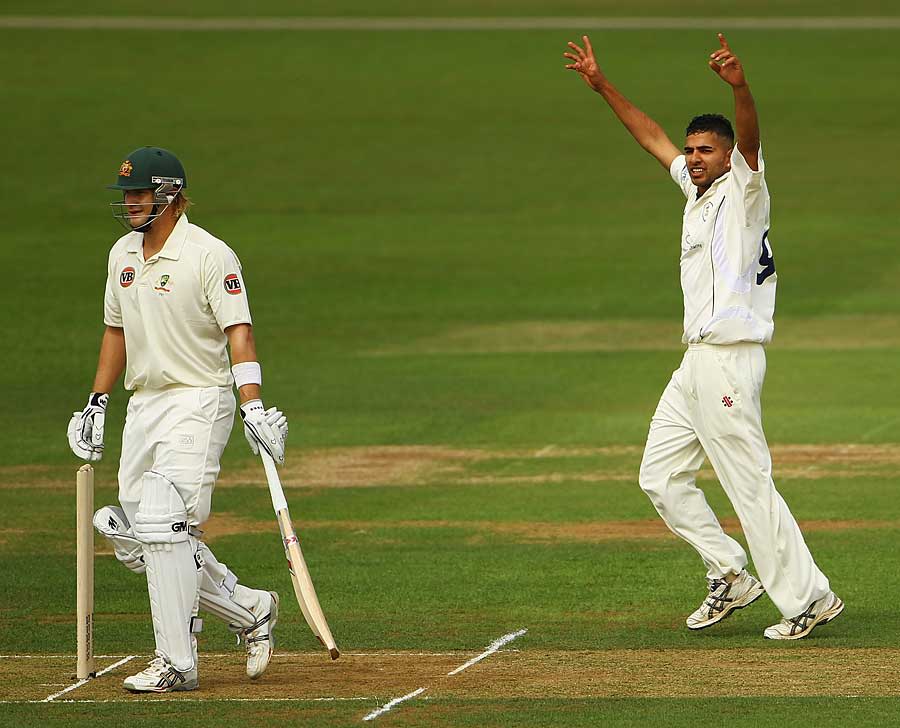 Atif Sheikh removed Shane Watson in his first over | ESPNcricinfo.com