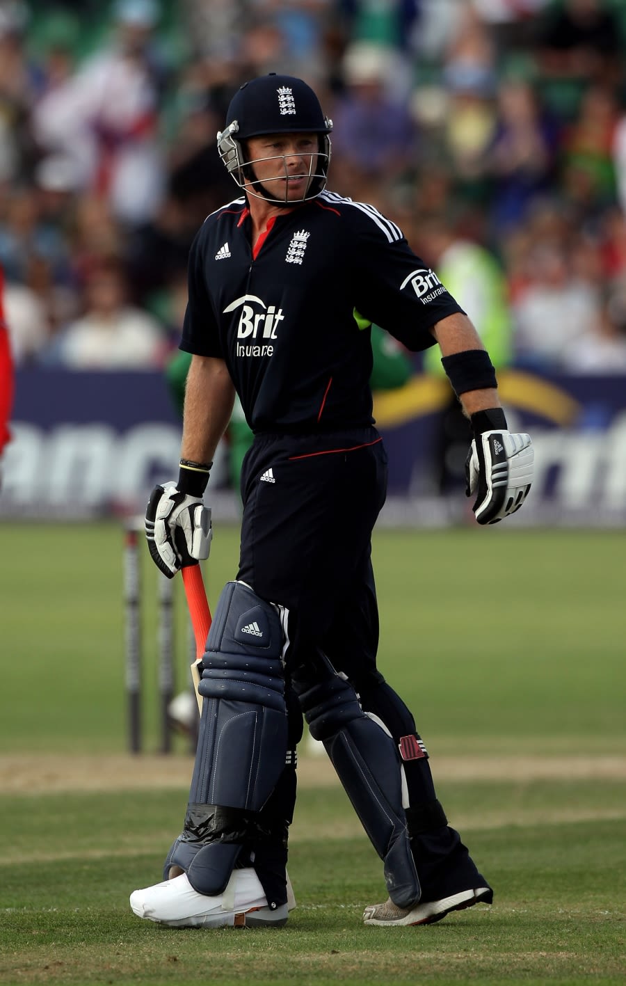 In a dramatic finale, Ian Bell came out to bat at No. 11 with his foot ...