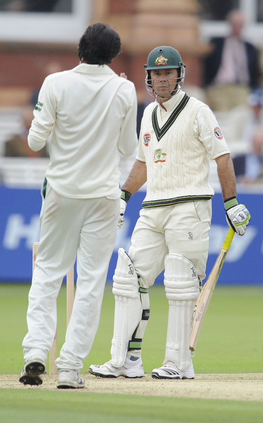 There were a few words exchanged between the Pakistan fielders and ...