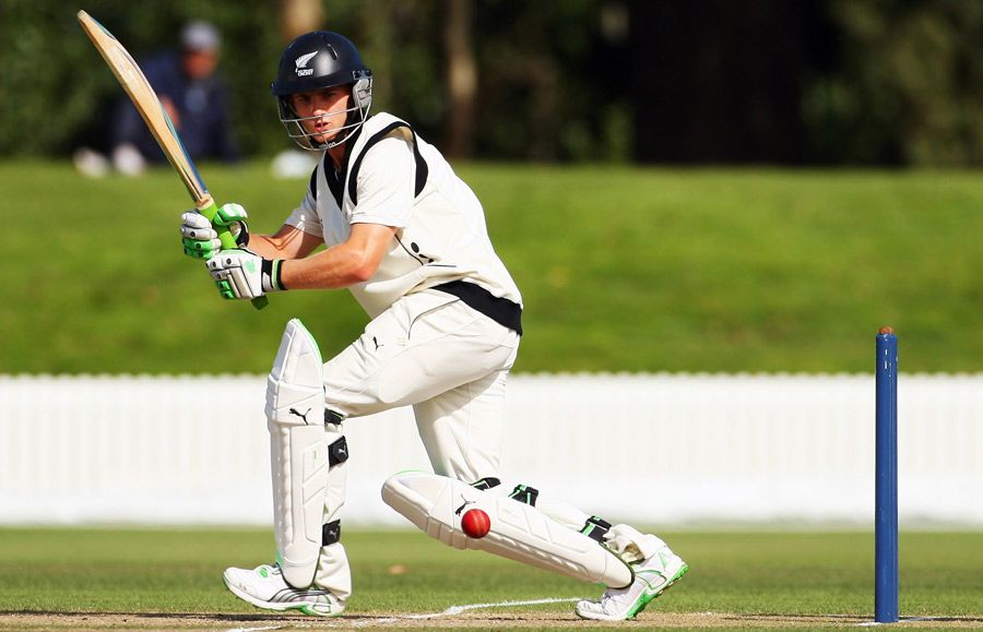 Kane Williamson tucks the ball to the leg side | ESPNcricinfo.com