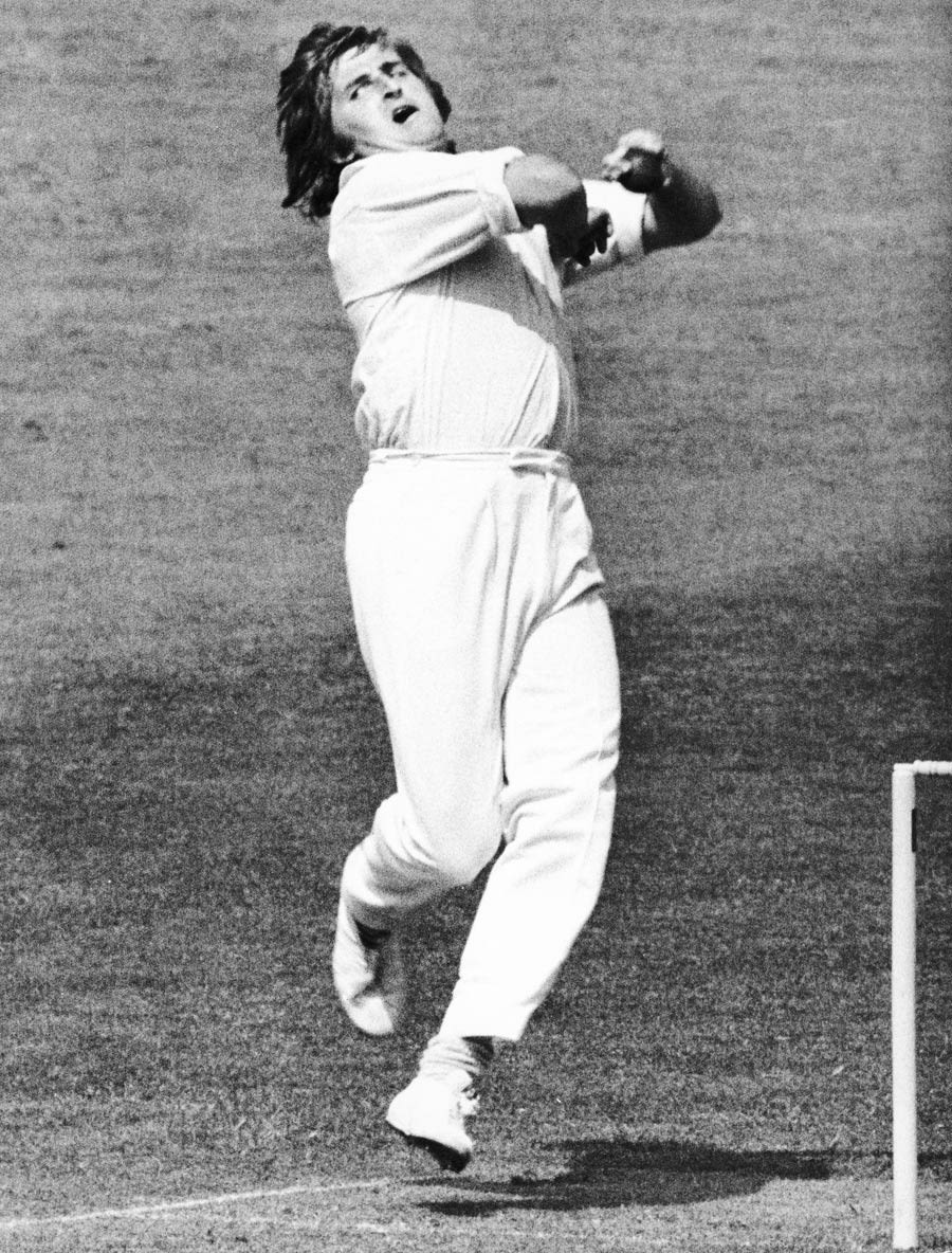 Gary Gilmour bowling during the World Cup | ESPNcricinfo.com