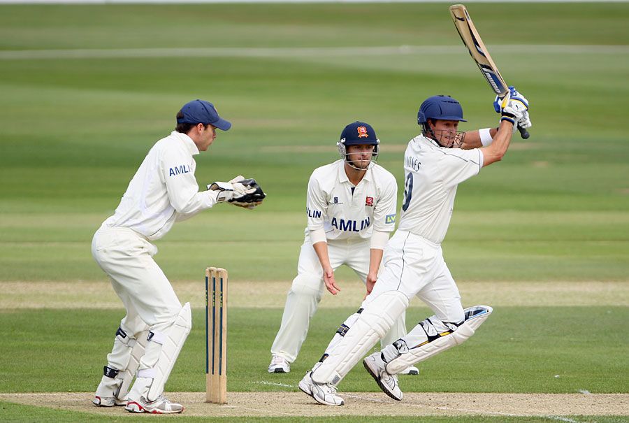 Geraint Jones played fluently but fell one short of a century ...