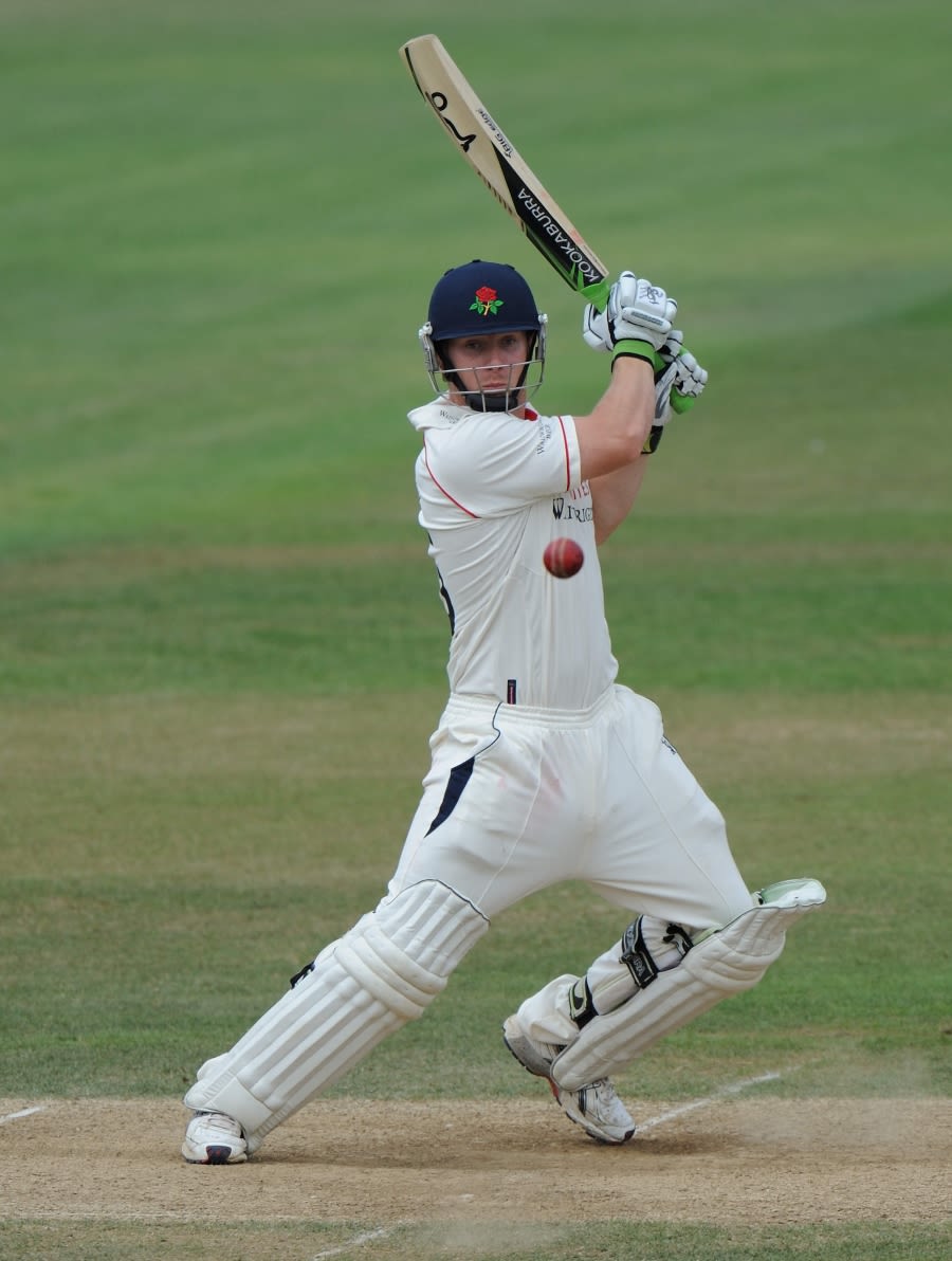 Steven Croft cracked four boundaries before he was dismissed by Danny ...