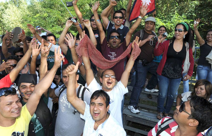 Nepal fans turn out to support their team | ESPNcricinfo.com