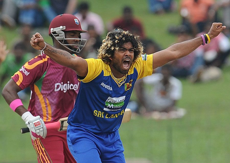 Lasith Malinga was the pick of the Sri Lanka bowlers with three wickets ...