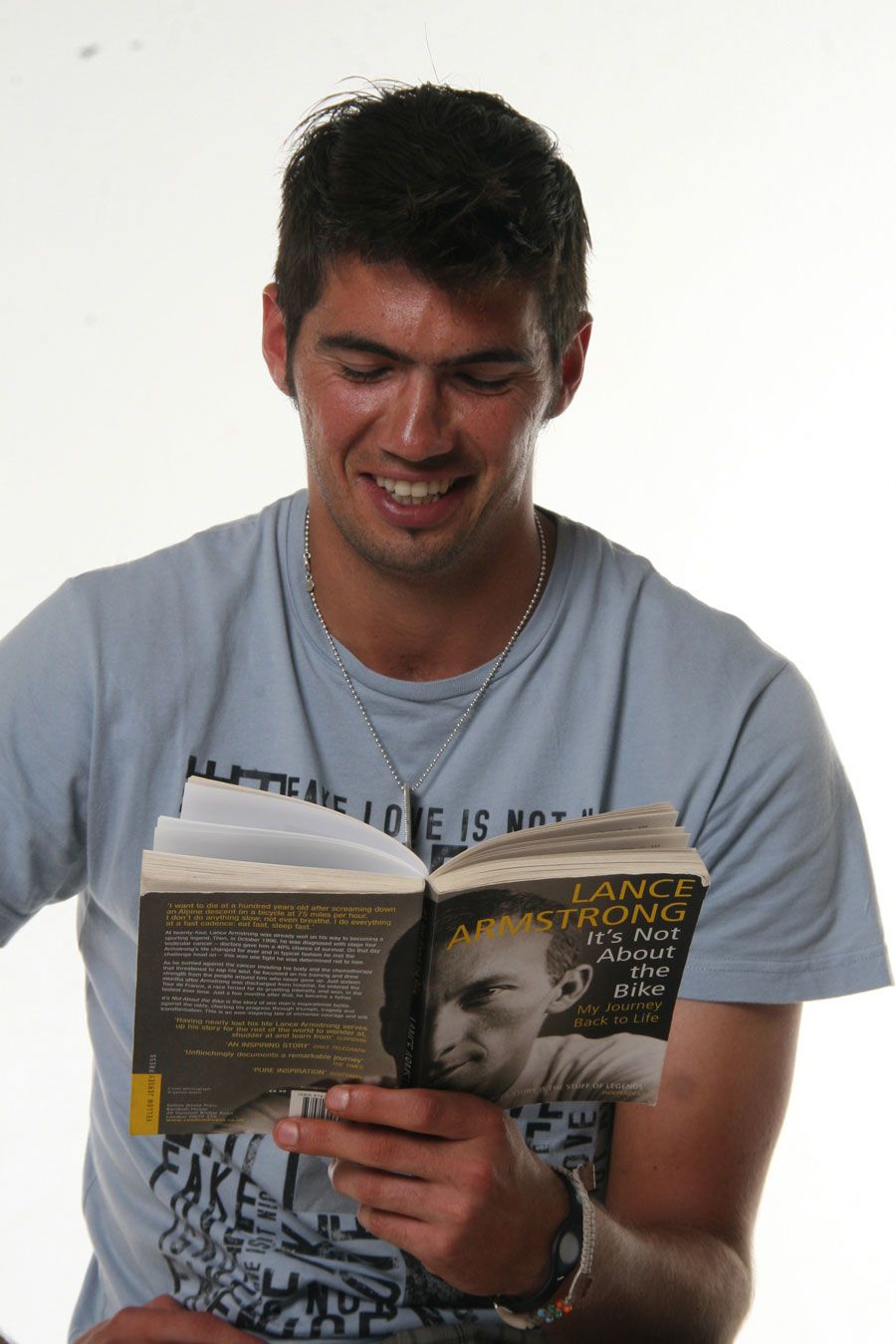 Graeme Cremer is inspired by Lance Armstrong's autobiography ...