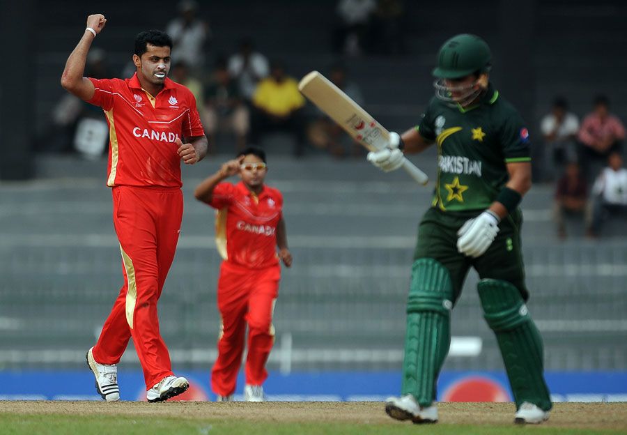 Kamran Akmal is dismissed by Rizwan Cheema for 16 | ESPNcricinfo.com