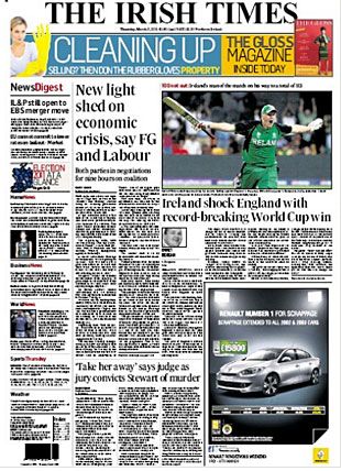 What They Said About: Ireland beating England in a World Cup game ...