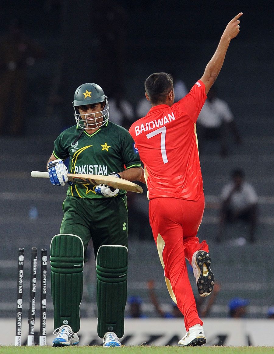 Harvir Baidwan gets rid of Saeed Ajmal | ESPNcricinfo.com