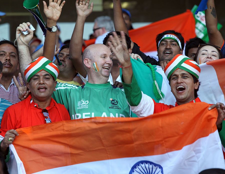 Indian and Irish fans added to the colourful atmosphere | ESPNcricinfo.com