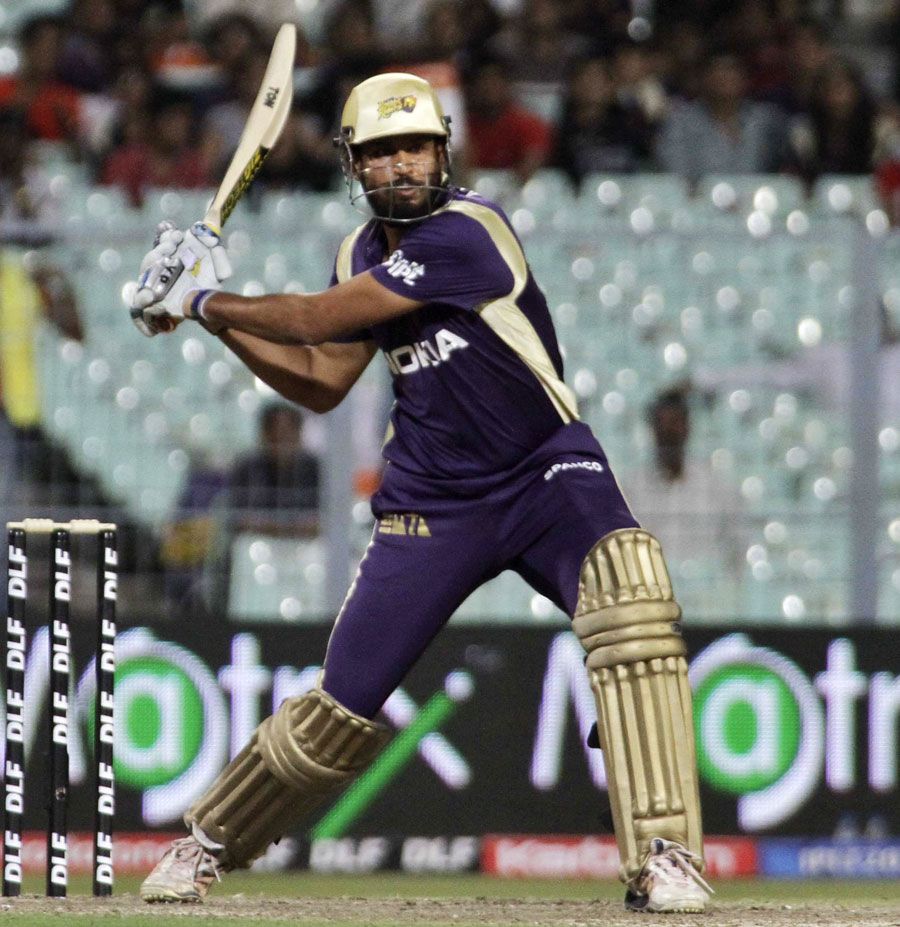 Yusuf Pathan lines up a big shot | ESPNcricinfo.com