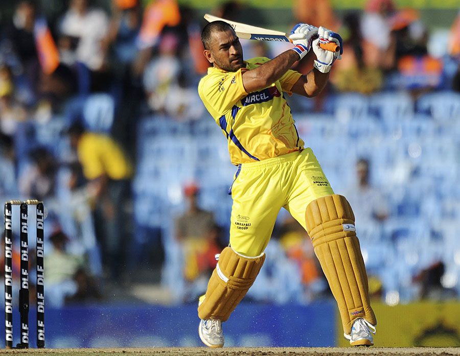MS Dhoni powers one past the bowler | ESPNcricinfo.com