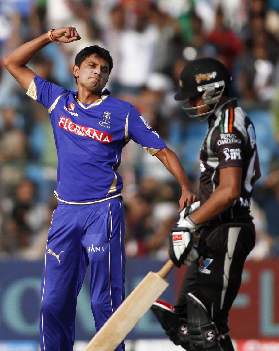 Siddharth Trivedi got the wicket of Manish Pandey | ESPNcricinfo.com