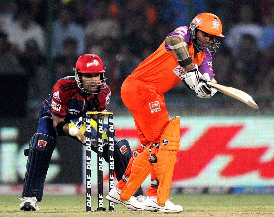 Parthiv Patel nudges through the leg side | ESPNcricinfo.com