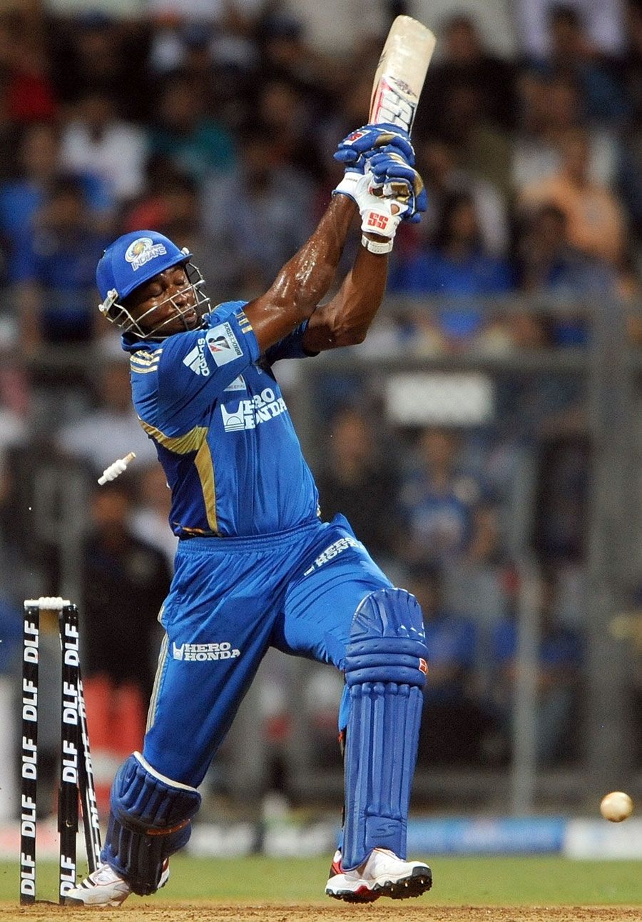 Kieron Pollard drags Shane Watson onto his stumps | ESPNcricinfo.com